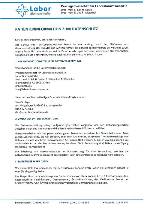 Arztpraxis Dr. Isbrecht